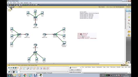 Packet Tracer Configuración de subredes 1 YouTube