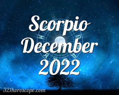 Horoscope Scorpio December 2022 Monthly Horoscope For December