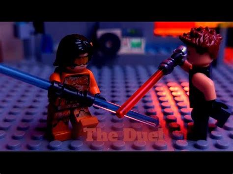 Lego Lightsaber Duel Lego Star Wars Stop Motion Youtube