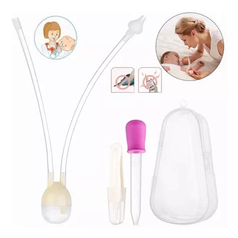 Aspirador Nasal Para Bebe Aspirador De Succión Saca Mocos Meses sin