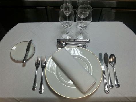 Colocación de los cubiertos en la mesa Protocolo Recetas de Cocina