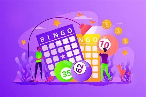 Ejemplo Del Vector Del Concepto Del Juego De La Loter a Ilustración del