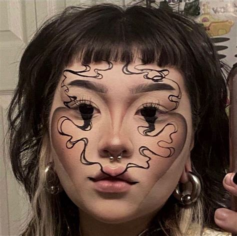 Swag Makeup Dope Makeup Edgy Makeup Creepy Makeup Makeup Inspo