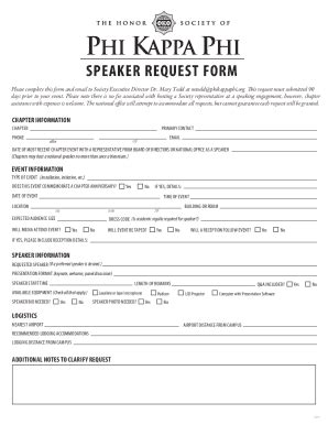Fillable Online Writing A Guest Speaker Request Letter With Sample