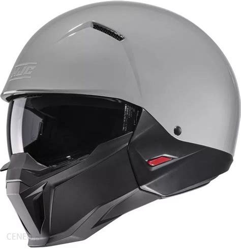 Kask Motocyklowy Hjc Kask Motocykowly Otwarty I20 Szary Czarny