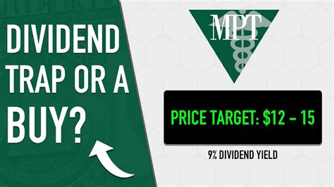 Mpw Stock Dividend Trap Or A Buy Dividend Yield Youtube