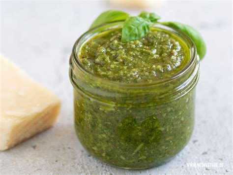 Basilikum Pesto Selber Machen Rezept Meinestube