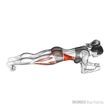 7 melhores exercícios para prancha abdominal MundoBoaForma