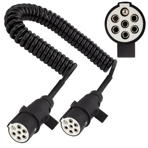 Przewód Spiralny Do Naczepy 7 Pin Typ S 24V 4M Hybsz Motoryzacja EMPIK
