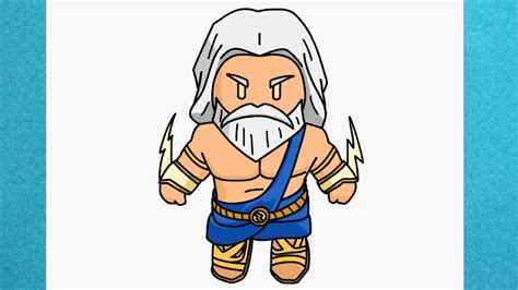 Como Dibujar A Zeus De Stumble Guys Skin Mitico YouTube
