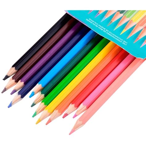 Lápis de cor Multicolor 12 cores fabricado pela faber castell Ok