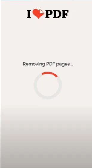 how to delete pages from pdf on android updf
