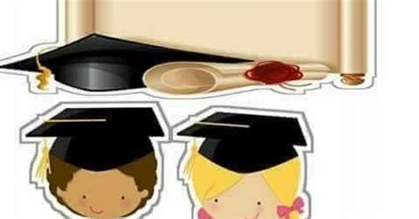 Fiesta de Graduación Toppers para Tartas Tortas Pasteles Bizcochos