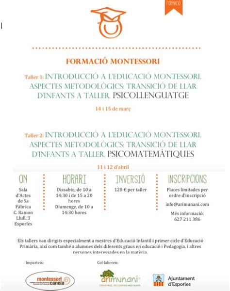 PALMA DE MALLORCA Los Dos Seminarios Que Daremos En Marzo Y Abril