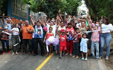Alcaldía de Managua entrega calles nuevas en barrio Lomas del Memorial