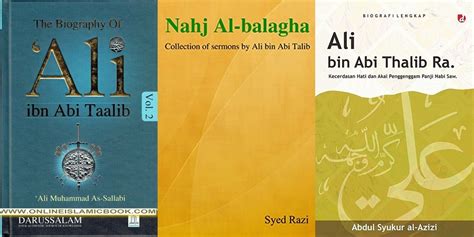 3 Rekomendasi Biografi Ali Bin Abi Thalib Kenali Dulu Sosok Dan