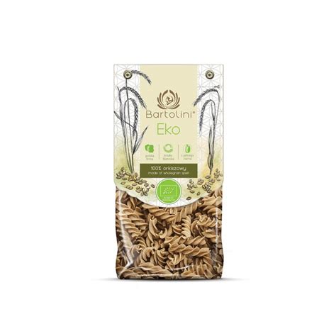BARTOLINI EKO Makaron orkiszowy świderek 250g NUTRINER
