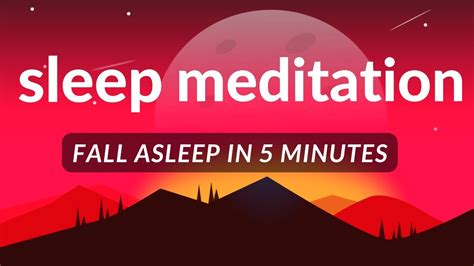 Guided Sleep Meditation Fall Asleep In MINUTES Sleep Talk Down
