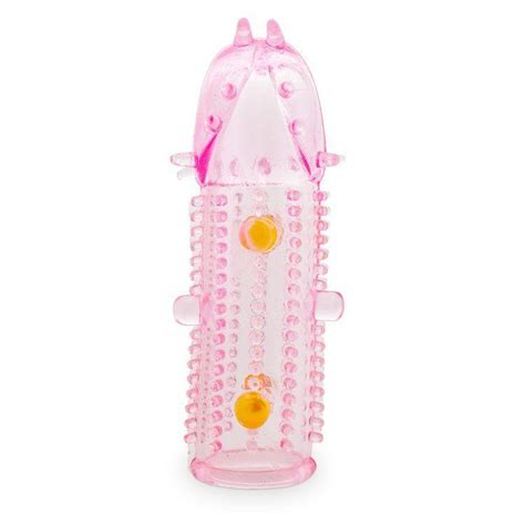 Funda Pene Extension Con Perlas Estimuladoras Sex Shop Sensótika