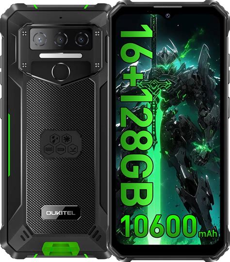 OUKITEL WP23 Pro Outdoor Handy Ohne Vertrag 16 GB RAM 128GB ROM
