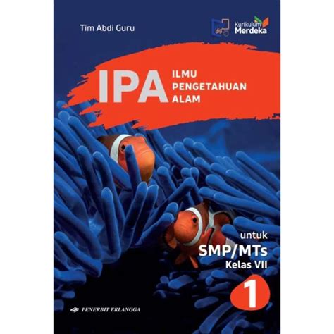 Promo Buku Paket Ipa Kelas 7 8 9 Smp Kurikulum Merdeka Erlangga Vkm