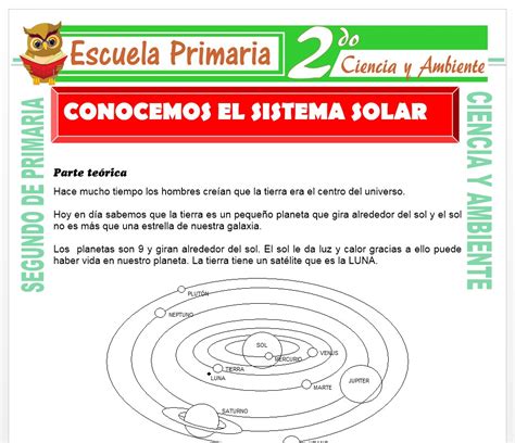 Ejercicios Del Sistema Solar