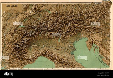 Le Alpi Italiane Cartina Geografica Cartina Italia