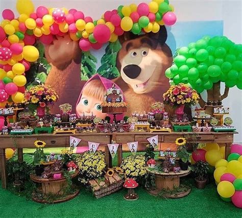 Decora O Da Macha E O Urso Ltimas Decora O