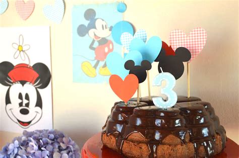 Kara S Party Ideas Vintage Minnie And Mickey Mouse Party Kara S Party