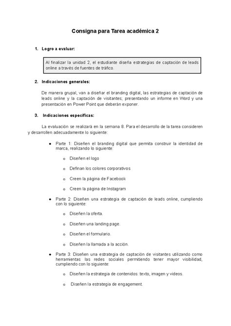 GC AN90 TA2 21C plan de mercado Consigna para Tarea académica 2 1