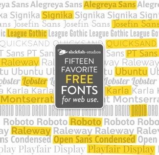 15 Free Web Fonts For Your Website Design SlickFish Studios