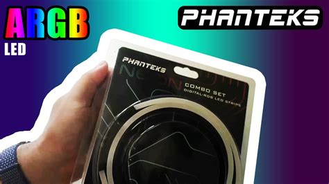 Unboxing E Instala O Fita Led Rgb Endere Vel Phanteks Do Ali Express