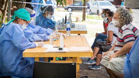 Coronavirus la Provincia desplegó el Aborda Salud en barrio Guadalupe
