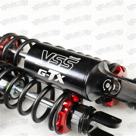 Yss Twin Shock G Tx Smooth Black Series Yamaha Xmax Layz Motor