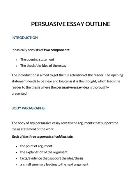 How To Write An Essay Outline 9 Types Sample Examples