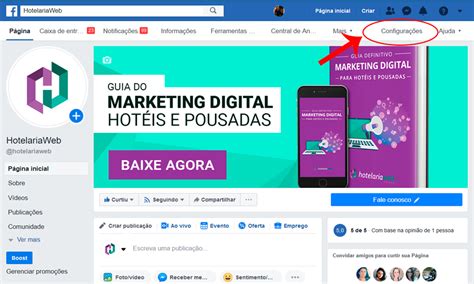 Como adicionar Administrador de página no Facebook do seu Hotel