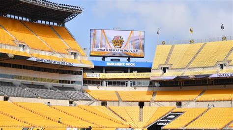 Football Heinz Field Seating Map Seating Chart Net