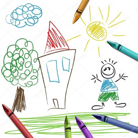 Dibujo De Crayones