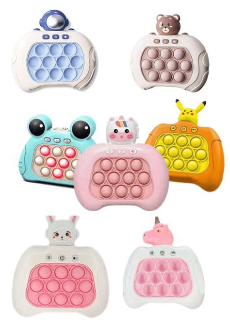 Pop It Eletrônico Mini Gamer Anti Stress Luz e Som Memória