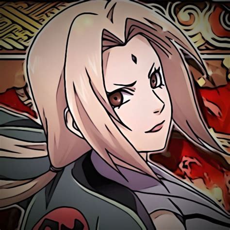 Tsunade Senju Em Anime Naruto Personagens Cones