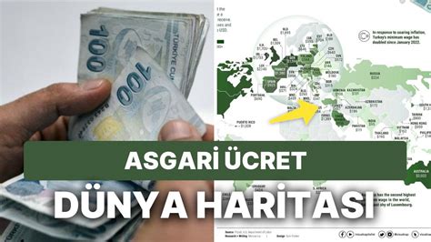 Dünyada Asgari Ücret Haritasında Artışlarla Dikkat Çeken İki Ülkeden