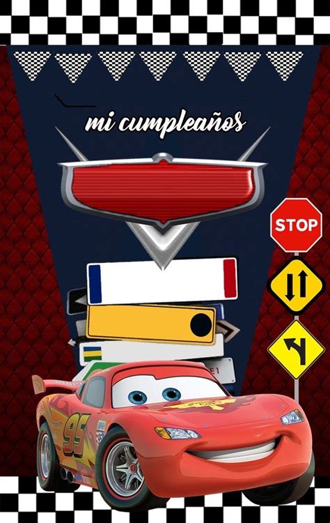 Pin de bia en Decoração ensaios clean Tarjetas de cumpleaños cars