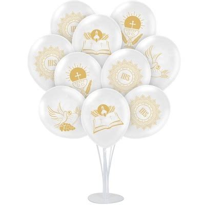 Stojak Na Balony Komunijne Balon Dekoracja Komunia 11817512417