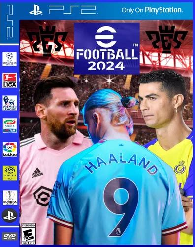 Pes E Football 2024 Playstation 2 Dvd Box Parcelamento Sem Juros