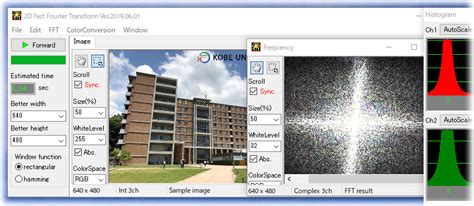 2d fast fourier transform software fft2d