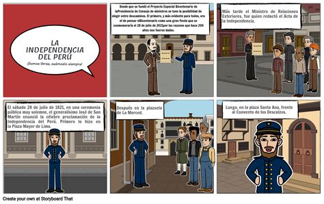 Bicentenario del Perú Storyboard by c30efffc