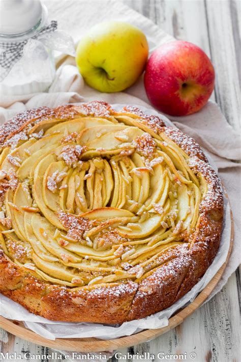 Torta Mele E Mandorle Morbidissima E Golosissima