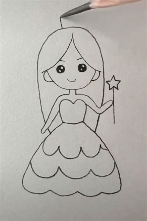 Doll Pencil Drawing Easy Bmp News