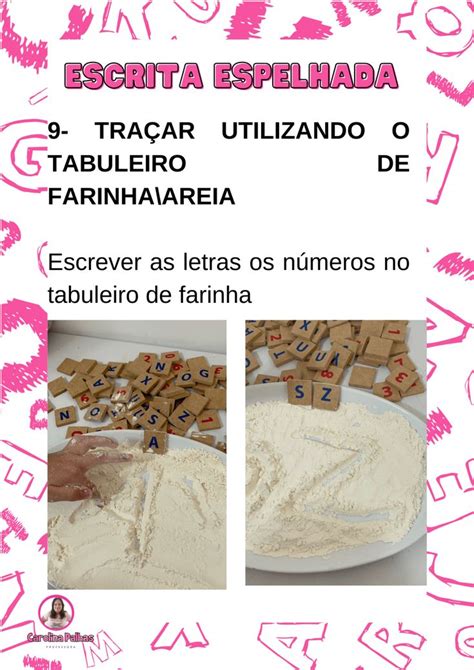 O que fazer quando a criança escreve espelhado Dicas de atividades