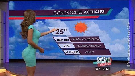 Yanet Garc A La Chica M S Guapa Del Clima Deja La Televisi N